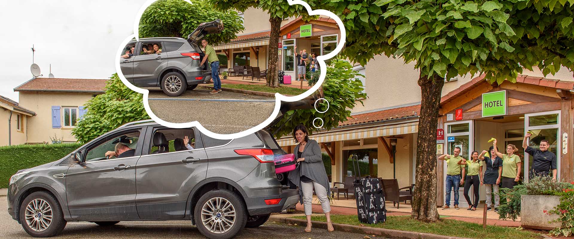 Hôtel Restaurant Beaujolais - Le Chatard à Sarcey | Idéalement situé à ...